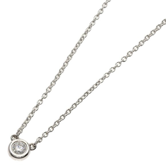 Tiffany & Co. | Jewelry | Tiffany Co By The Yard P Diamond Necklace ...